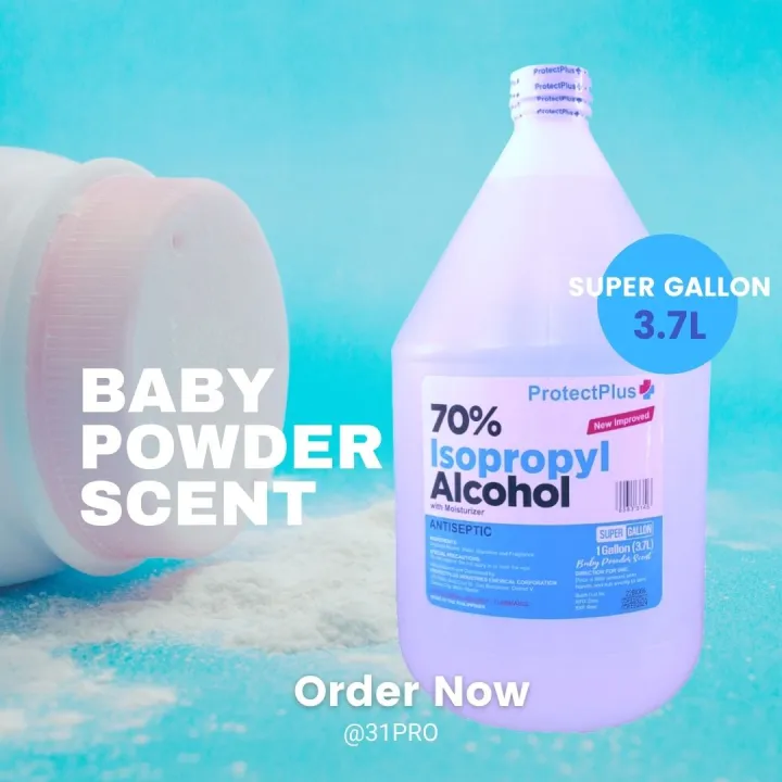 ProtectPlus 70% Isopropyl Alcohol with Moisturizer Super Gallon Baby ...