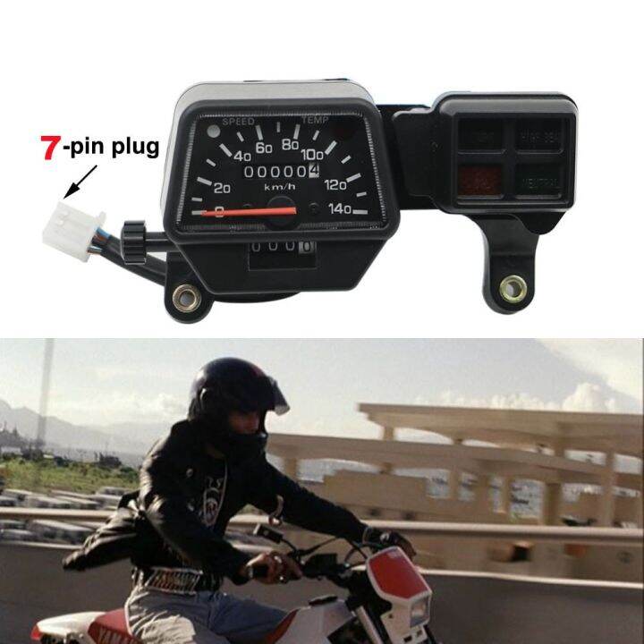 For Yamaha DT125R DT200R Motorcycle Speedometer Kilometer Odometer ...