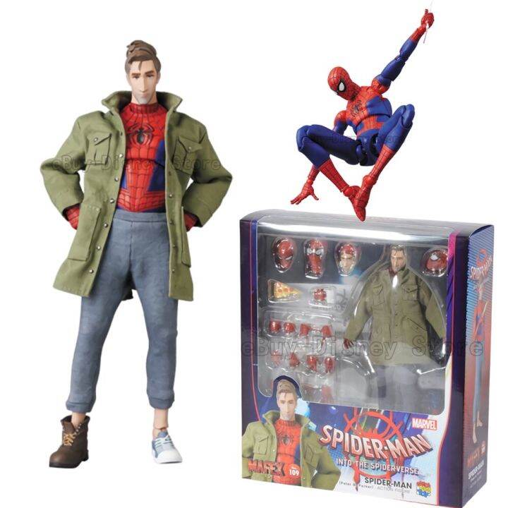Original Mafex 109 Comics Peter Parker Sper Man Action Figure Toys 1/12 ...