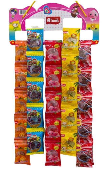 Kẹo dẻo trái cây risen luxumi nhập risen food usa 50 gói | Lazada.vn