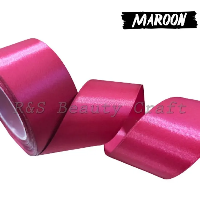 Tali Pita kain satin roll dan meteran murah 4cm ukuran besar untuk ...