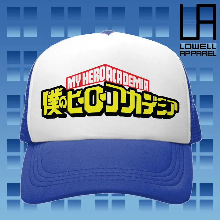 My Hero Academia Logo Baseball Mesh Cap - Anime Trucker Hat ...