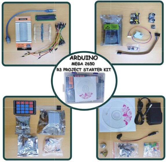 Arduino Mega Project Starter Kit Compatible with Arduino IDE MEGA 2560 ...