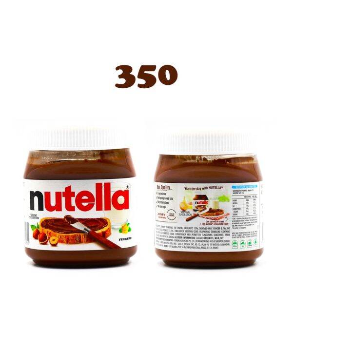Nutella Hazelnut Chocolate Spread Nutella Hazelnut Spread 200GM 350GM by NTDA | Lazada