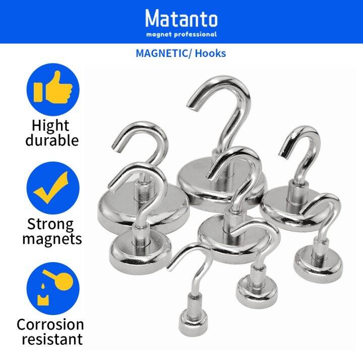 (Aixin)ตะขอแม่เหล็กตะขอแม่เหล็กหนัก DutyMagnets สำหรับตู้เย็นตะขอล่องเรือที่แข็งแกร่งเป็นพิเศษ ...
