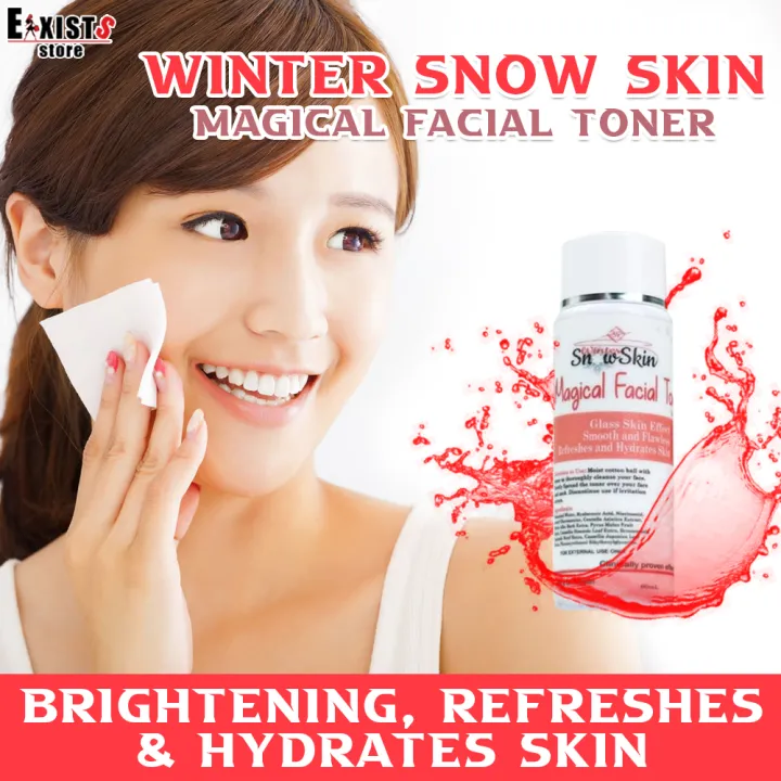 Winter Snow Skin Magical Facial Toner 60ml Glass skin Effect, Smooth ...