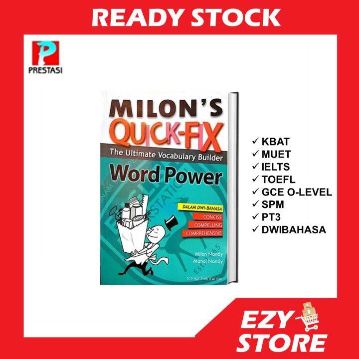 EZYSTORE English Vocabulary Educational Learning Reference Book Dual Language Malay Suitable For ...