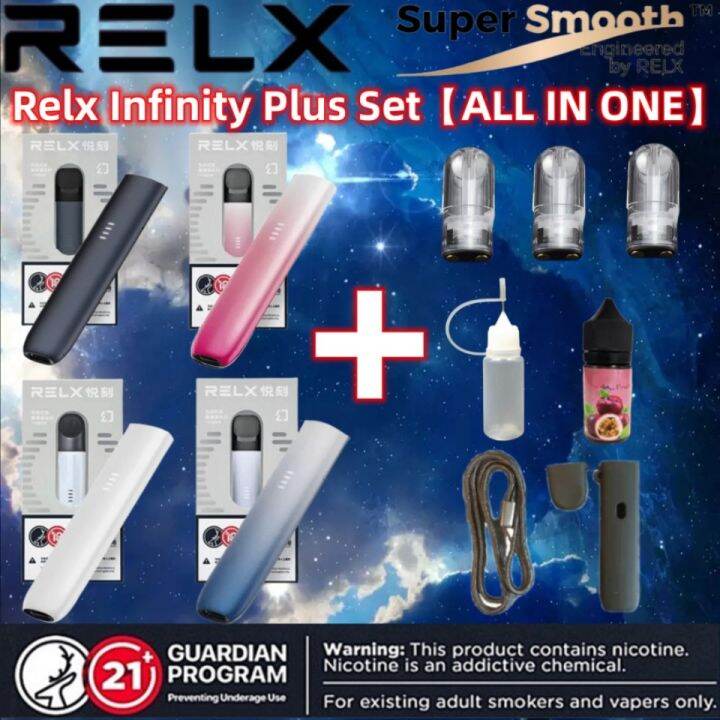 【ALL IN ONE】vaping smoke set original rexex pod refillable viper smoke original full set relex ...