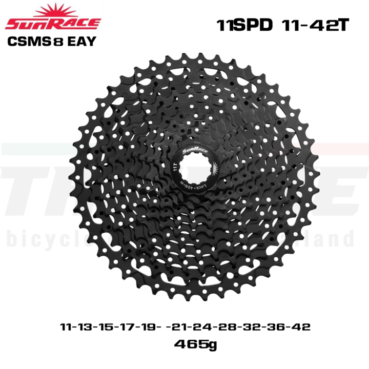 เฟืองจักรยาน SUNRACE CSMS8 EAY0 11SPD 11-42T | Lazada.co.th