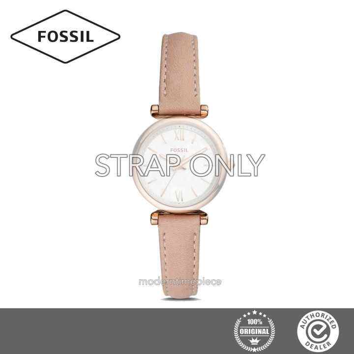 100% ORIGINAL FOSSIL Leather Strap 12mm ES3802/ES4699/ES4502/ES4529# ...