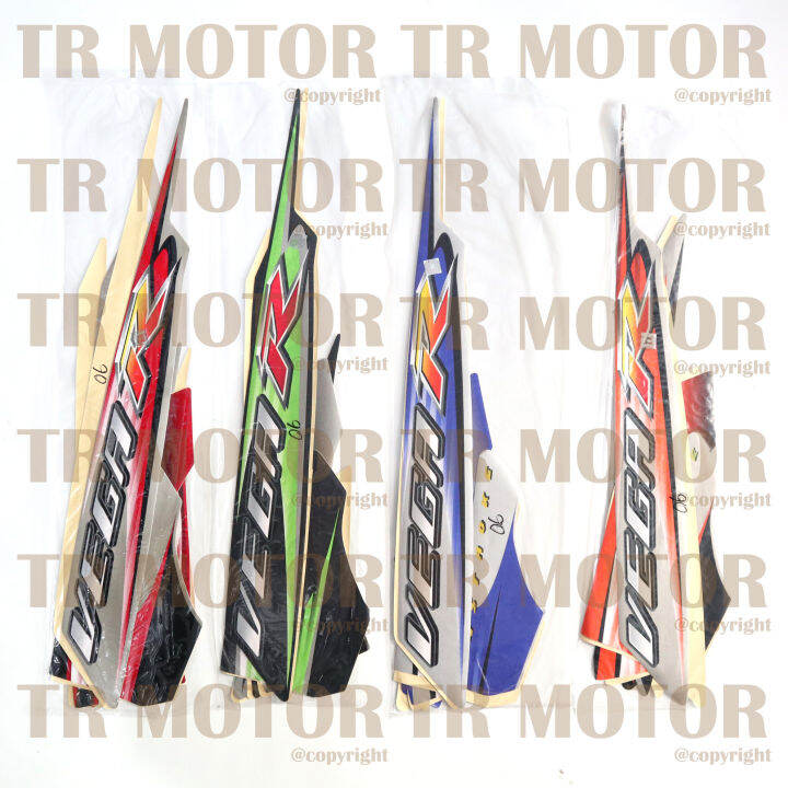 Stiker Motor Vega R New 2006 Sticker Striping Lis Full Set Motor ...