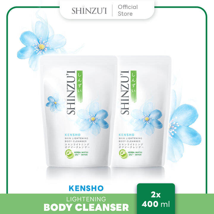 Shinzui Sabun Cair Refill Kensho 400ml Twinpack | Lazada Indonesia