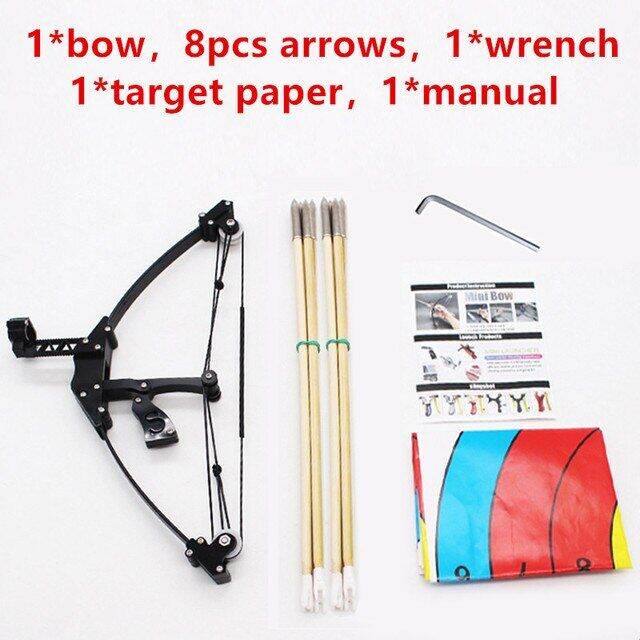 Mini Composite Bow Archery Short Axis Triangle Bow Powerful Bow And ...