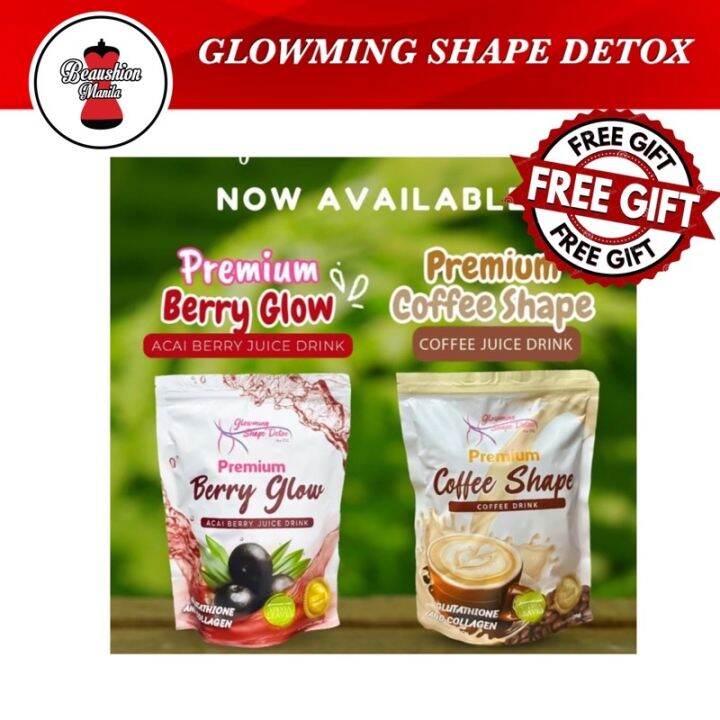 【READY STOCK】 ☉GLOWMING SHAPE DETOX PREMIUM BERRY GLOW and COFFEE SHAPE ...