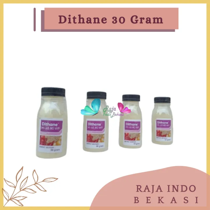 Rajaindobekasi Dithane M 45 80wp Botol 30 Gram Wp Fungsida Tanaman ...