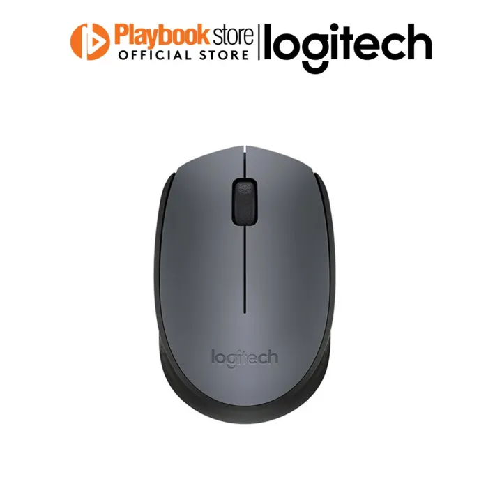 Logitech M171 1000± DPI Plug & Play USB Receiver Optical Wireless Mouse ...