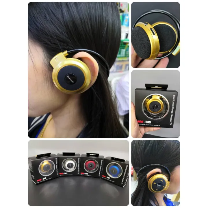 หูฟัง บลูทูธ ไร้สายModel: Mini 503-TF | Lazada.co.th