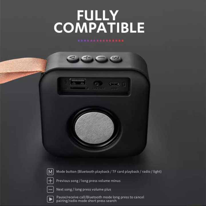 Speaker Bluetooth Wireless T5 Mini - Musik Box Super Full BASS ...