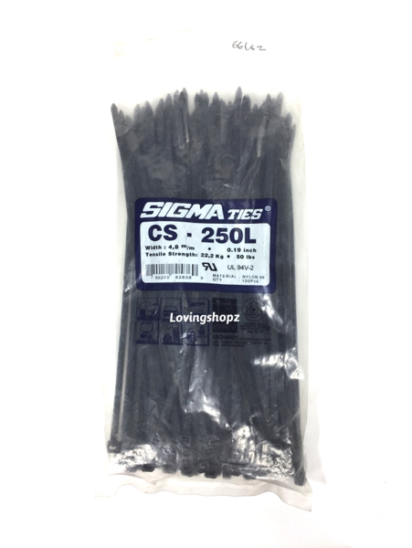 Insulock Besar 25 Cm- Sigma Ties CS-250 L- Cable Ties | Lazada Indonesia