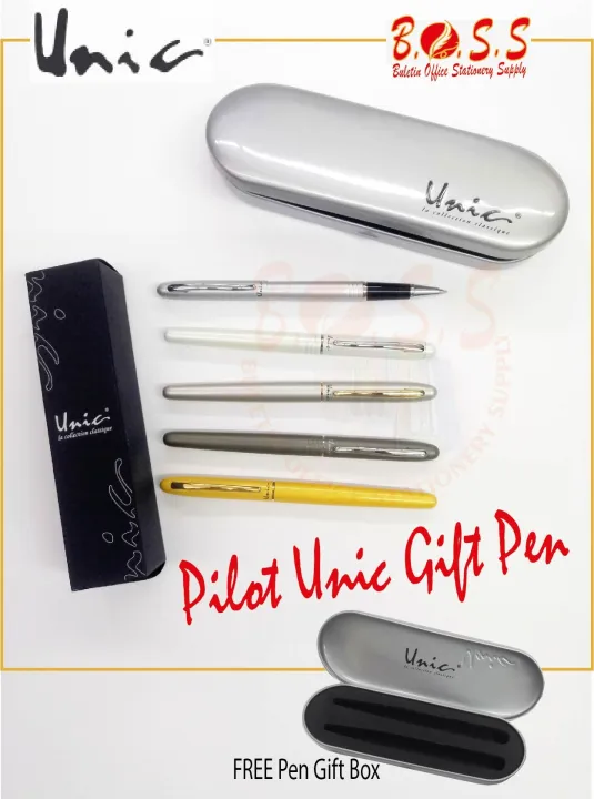 [Ready Stock]Pilot Unic Roller Ball Pen 1117 Unic Gift Gel Pen 0.7 ...