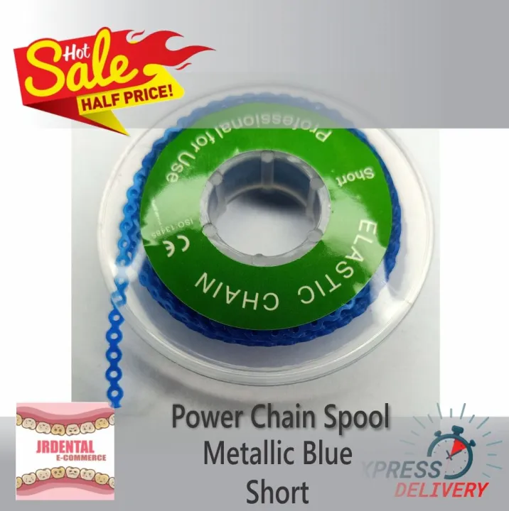 METALLIC BLUE SHORT ECHAIN / DENTAL POWER CHAIN | Lazada PH