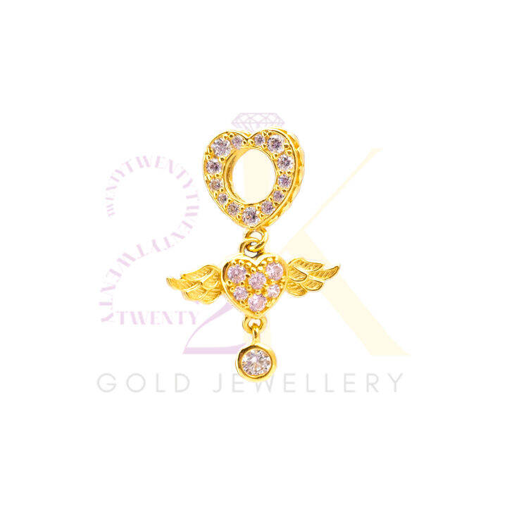 916/22K Angel Wings Pendant (22K344) | Lazada