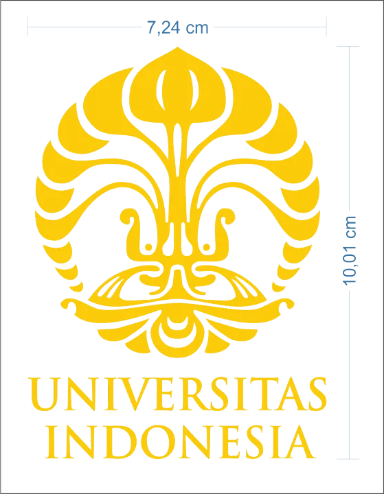 STICKER KAMPUS LOGO UI ; UNIVERSITAS INDONESIA | Lazada Indonesia