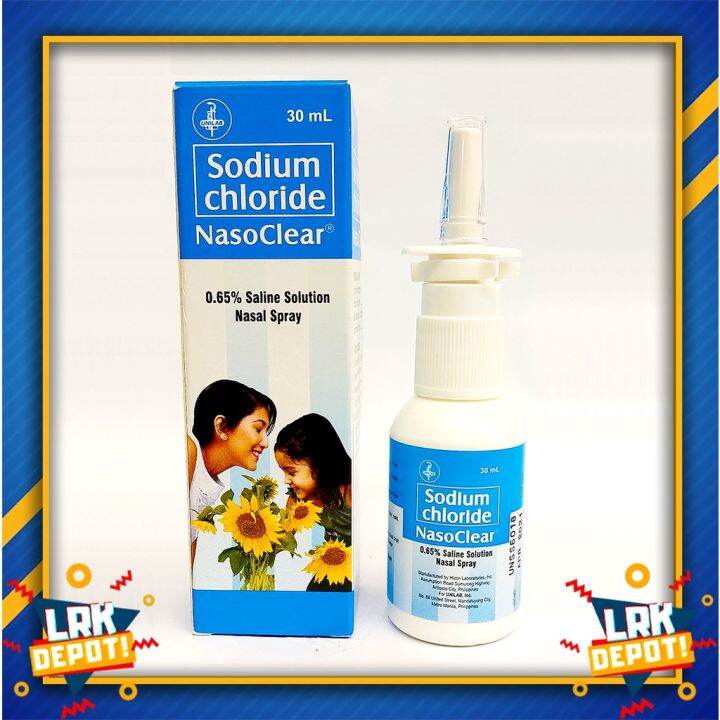 NasoClear 0.65% Saline Solution Nasal Spray 30mL | Lazada PH