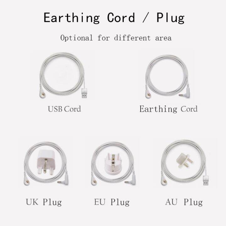 Earthing Plug/Socket/Rod with Wire for Grounding Sheet/Pillowcase/Mat ...