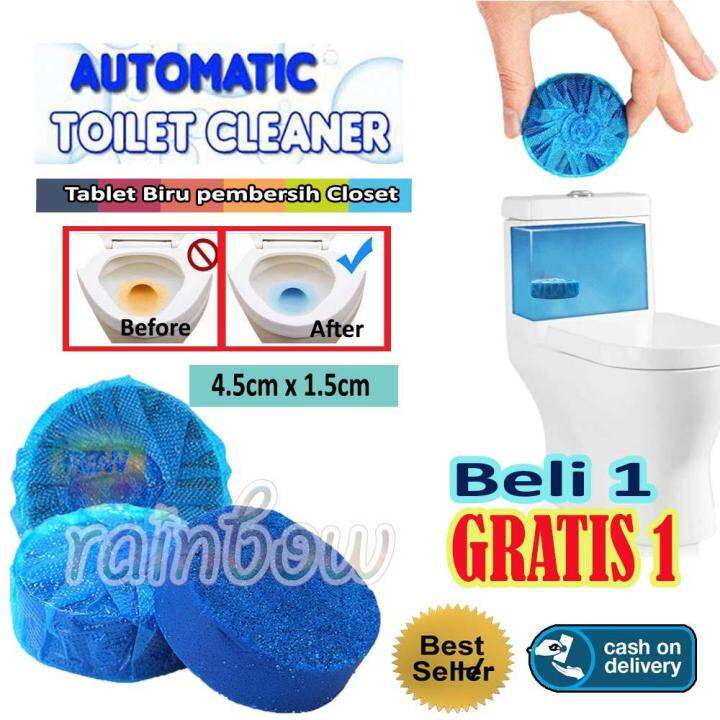 rainbow - BELI 1 GRATIS 1 Tablet Pembersih Kloset 50gr Pembersih WC ...