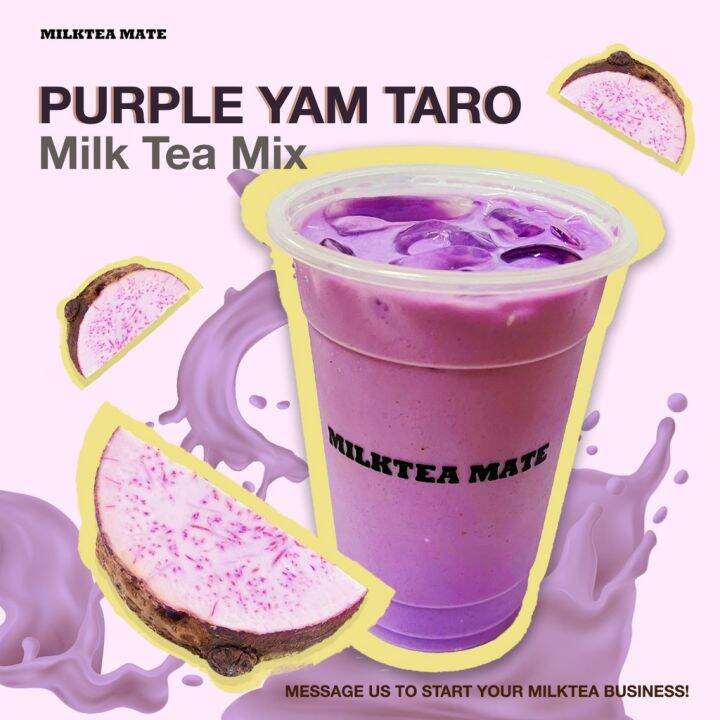 MLKT Purple Yam Taro powder 1kg for Milktea Milk Tea Shakes and Frappe ...