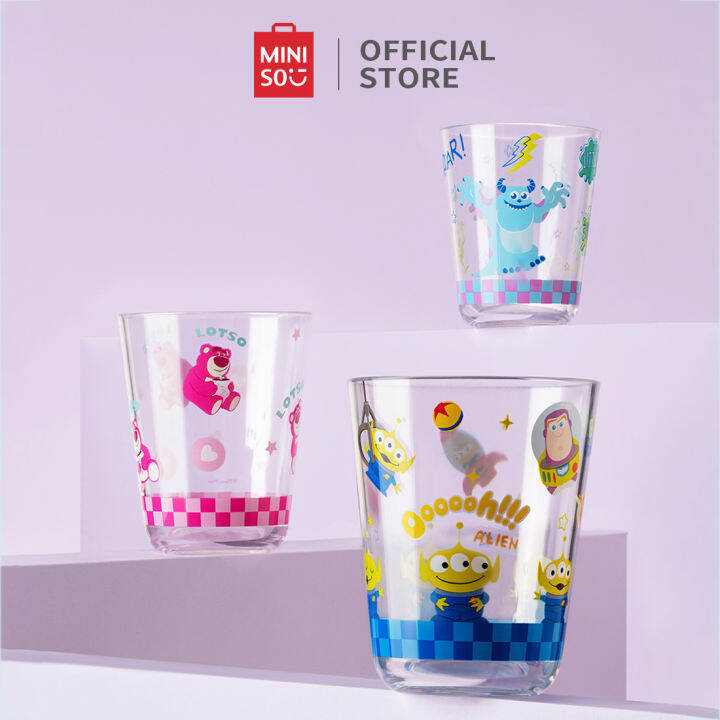MINISO Disney Pixar Lotso Strawberry Bear Cup Mouthwash Cup Cute Toilet ...