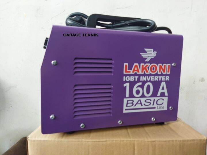 mesin las lakoni basic 160A 900watt+mesin las MMA lakoni+murah | Lazada ...