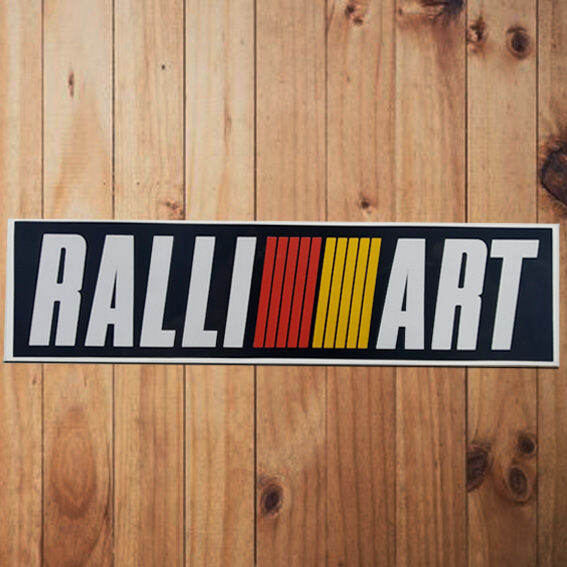 Sticker Ralliart Black | Lazada Indonesia