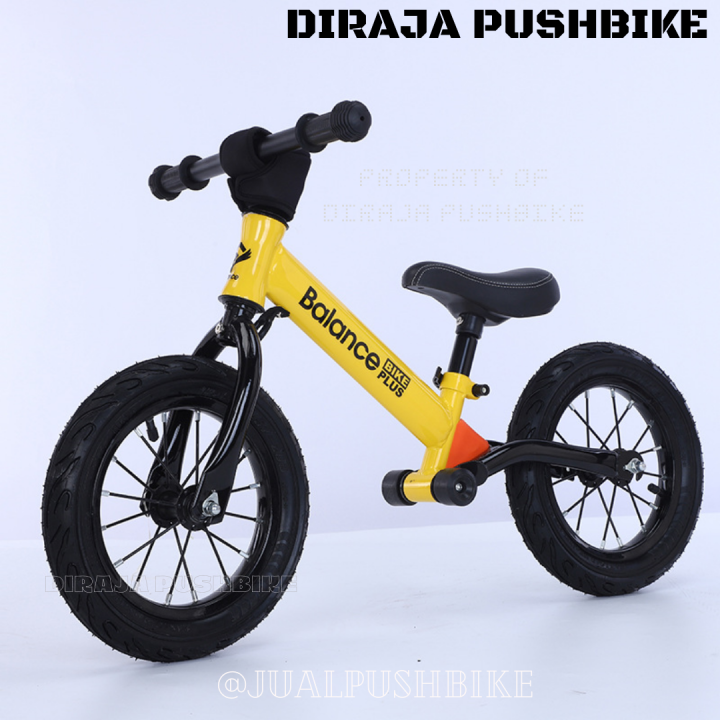 BALANCE BIKE PUSH BIKE PUSHBIKE PRO PLUS SEPEDA ANAK AIR TEAR PNEUMATIC ...