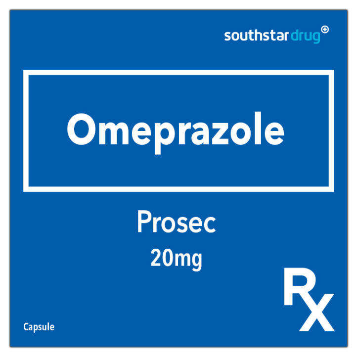 Rx: Prosec 20mg Capsule | Lazada PH