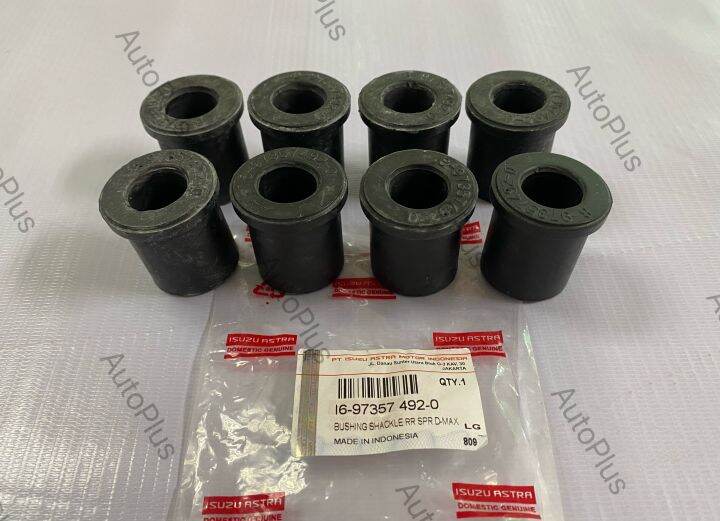 Isuzu Shackle Bushing Rear Leaf Spring Bushing Set of 8: Crosswind ...