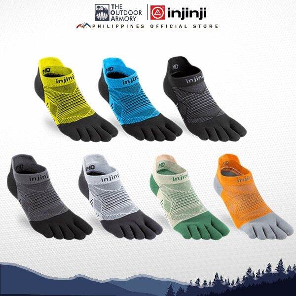 Injinji Unisex Run Lightweight Coolmax No-show Toe Socks | Lazada PH