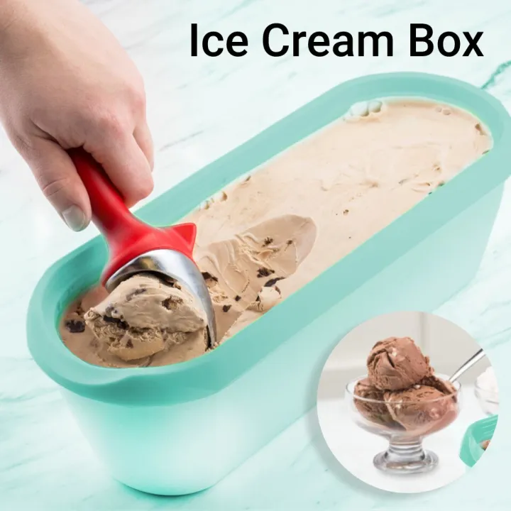 Biling Bling Large Rectangular Ice Cream Box Home Frozen kitchen ...