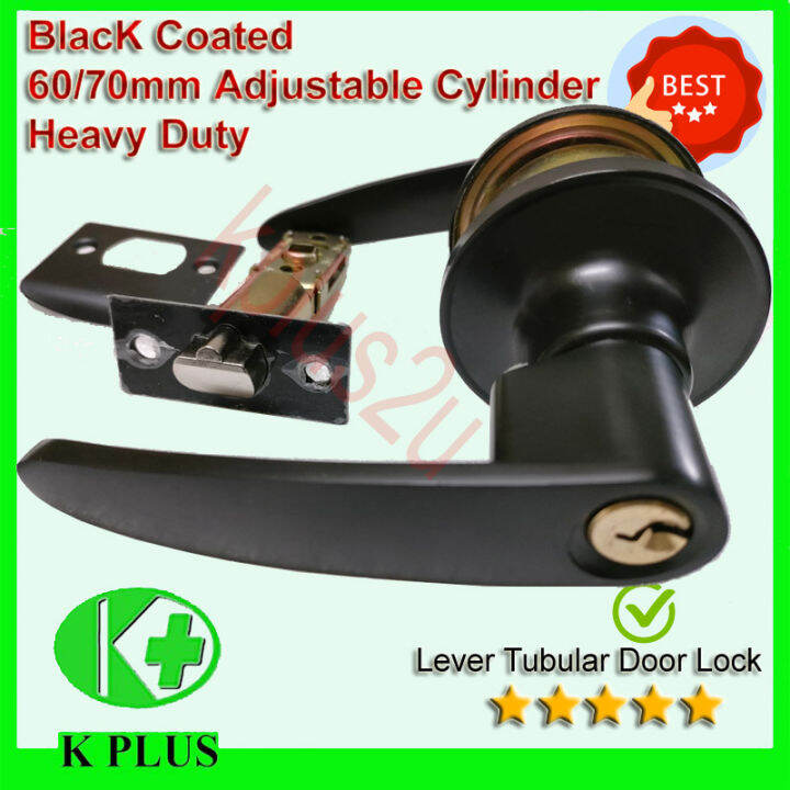 Tubular lever cylindrical stainless steel door lock Tombol kunci pintu ...