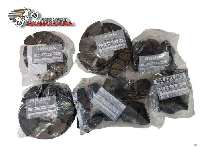 RUBBER DAMPER WITH PLY for RAIDER XRM WAVE HD3 BARAKO175 LIFAN BAJAJ ...