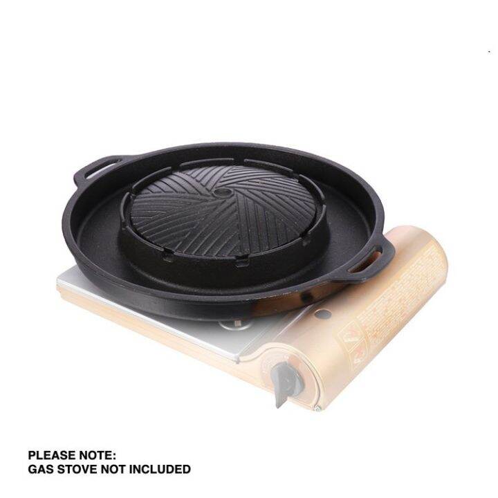 Non Stick Mookata Pan BBQ 2 In 1 Grill Thai Korean Shabu Steamboat ...
