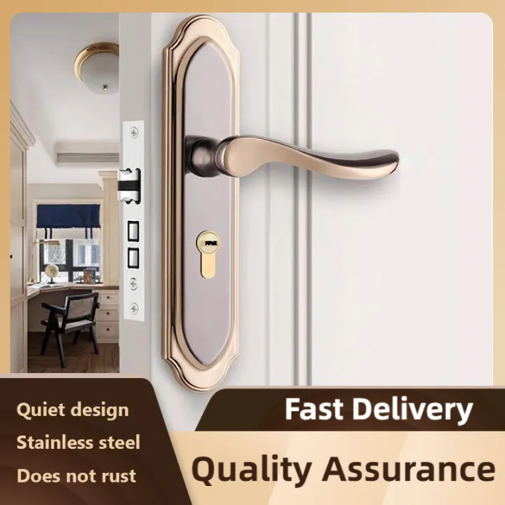 COD Modern Doors Entrance Door Mortise Lock & Handles - Stainless Steel ...