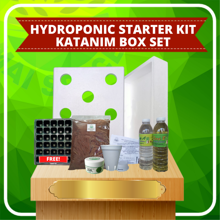 HYDROPONIC STARTER KIT - COMPLETE SET (KATANIM BOX) MAI SPACE ...