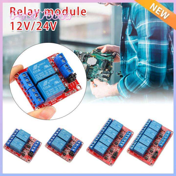 PETIYOUZA Isolated Board DC 30V 12V/24V Optocoupler Trigger Switch Opto ...