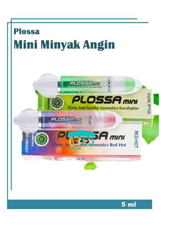 Plossa Mini 5 ml Roll On Eucalyptus Red Hot | Lazada Indonesia