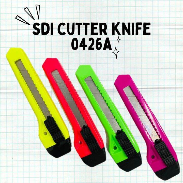 SDI CUTTER KNIFE 0426A | Lazada