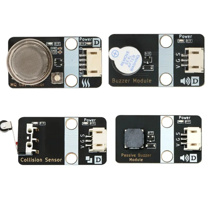 DS18B20 Temperature Humidity Active Passive Buzzer Rocker Touch Sensor ...