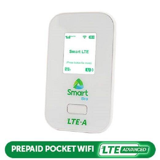 Smart Bro Prepaid LTE-Advanced Pocket WiFi with FREE 15GB data | Lazada PH