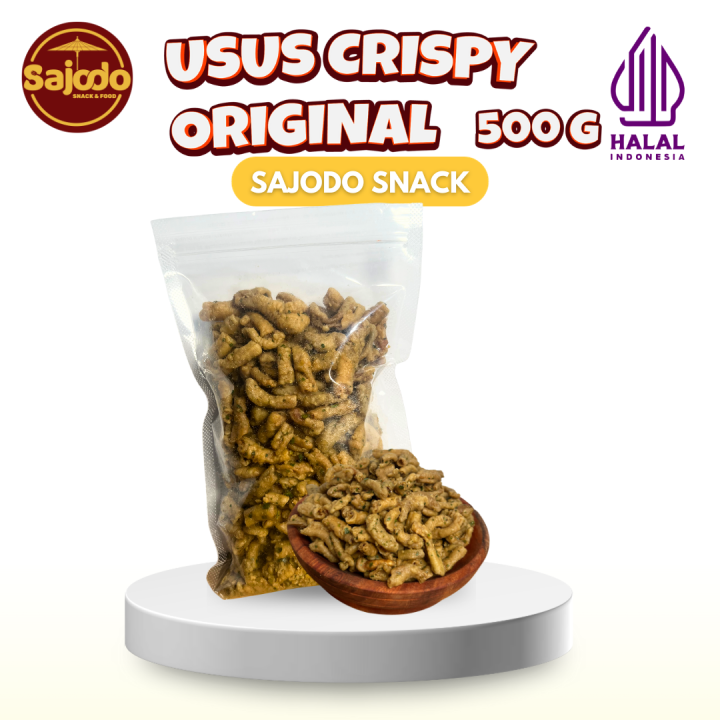 USUS AYAM CRISPY ORIGINAL 500gram SAJODO | Lazada Indonesia